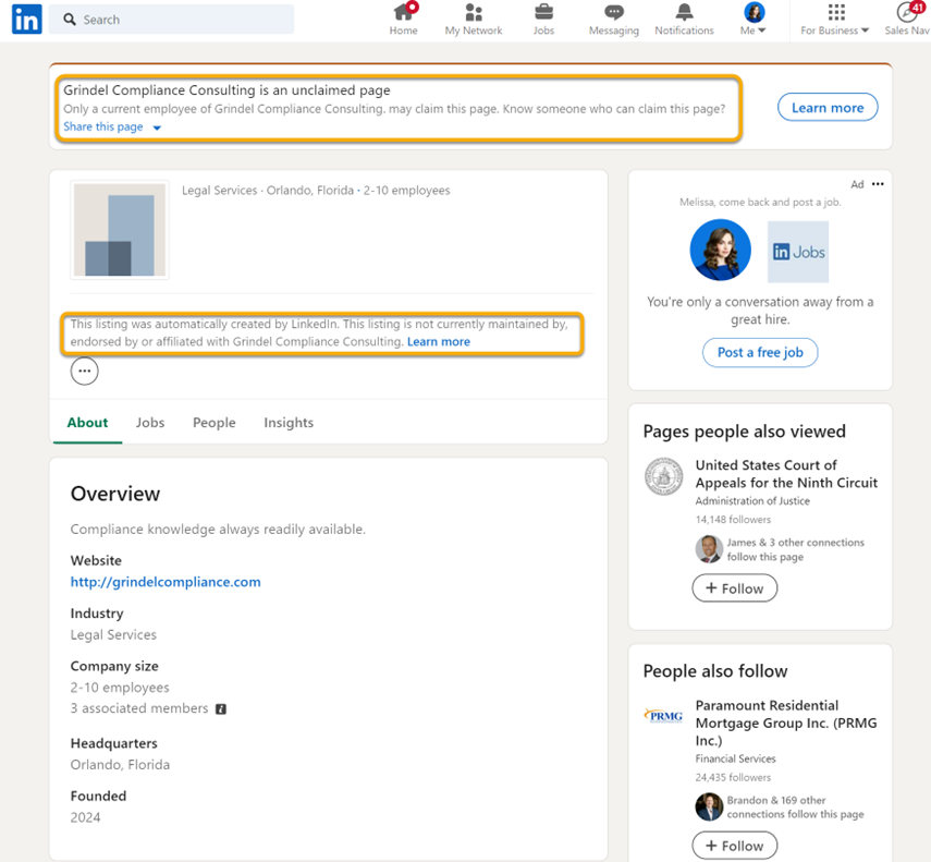 Understanding Unofficial & Unclaimed Pages